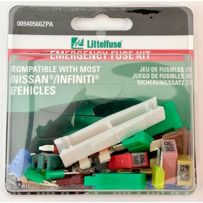 0201696 Littelfuse OEM Nissan/Infiniti Emergency Fuse Kit