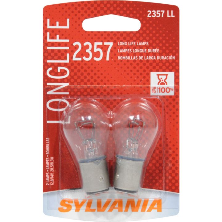 2357LL.BP2 2357 Sylvania Long Life Mini Bulbs