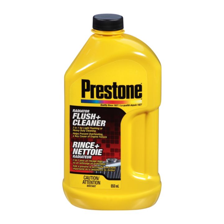 70861 Prestone Radiator Flush Plus Cleaner, 650-mL